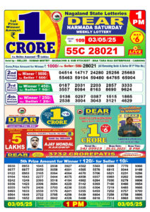 Lottery Result Yesterday 1 PM, 6 PM & 8 PM Download